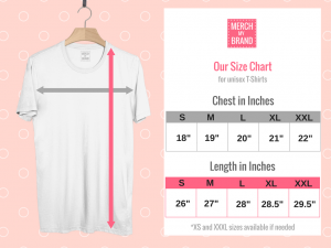 Size Chart - Merch My Brand